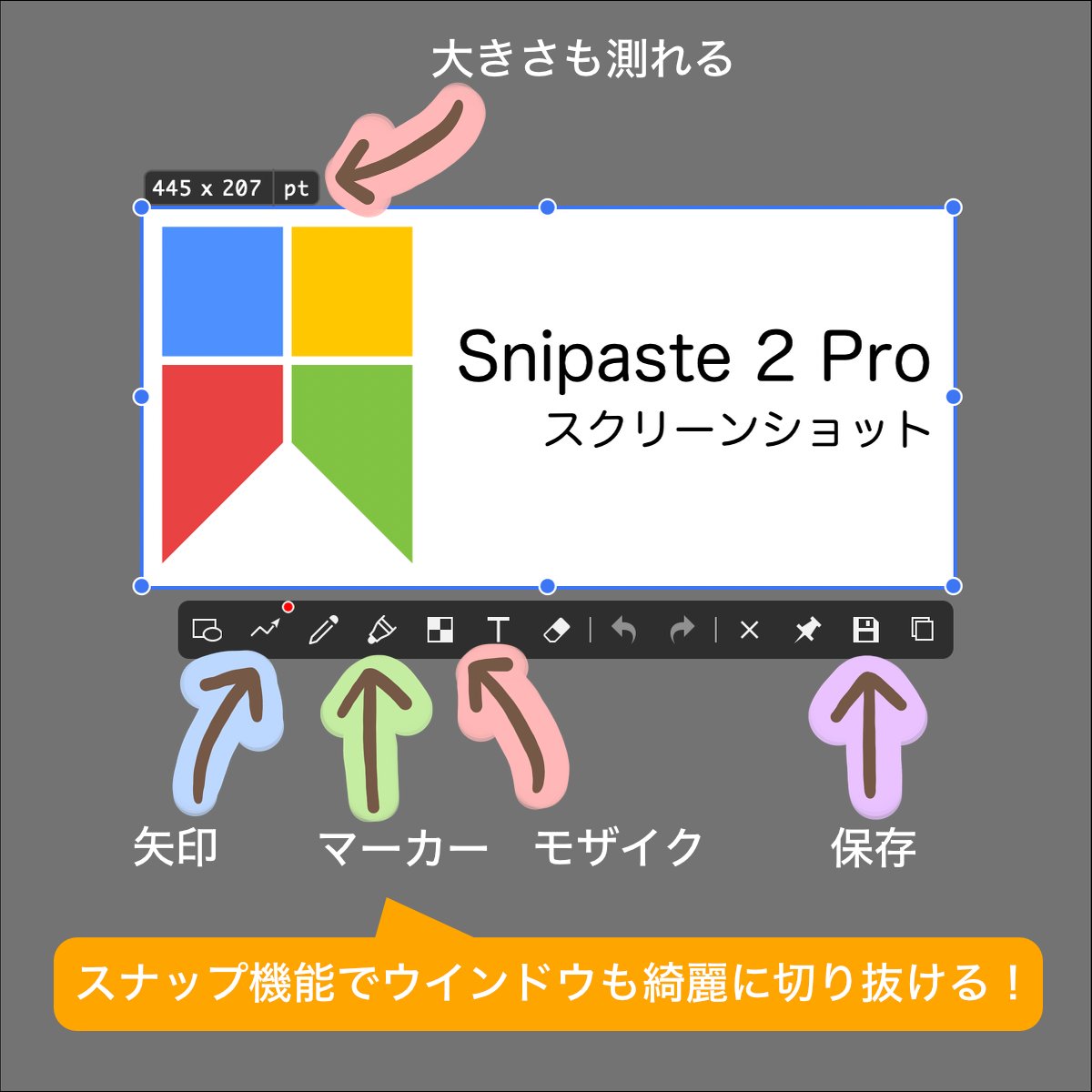 画像に説明を加えて分かりやすくする Snipaste 2 Pro 徹底解説！ – Download GoGo!